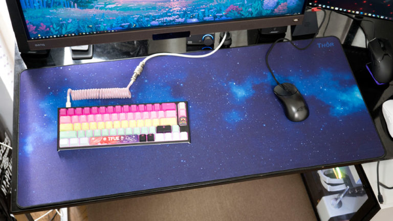 X-Raypad Thor レビュー。ギャラクシー級に滑るスピードタイプパッド | ゲームギーク