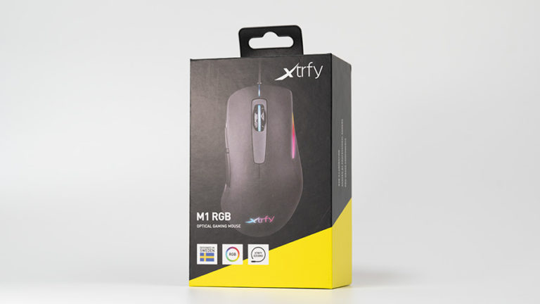 Xtrfy M1 RGB レビュー。ラバーコーティングのかぶせもち向けエルゴマウス | GameGeek