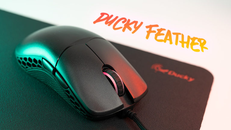 Ducky Feather レビュー。軽くてパーフェクトバランスな両利きマウス | ゲームギーク