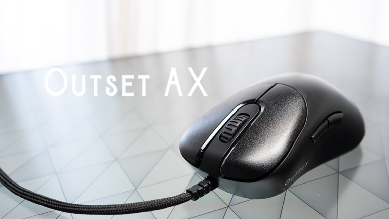 VAXEE OUTSET AX レビュー。チルトグリップに最適なエルゴマウス | GameGeek