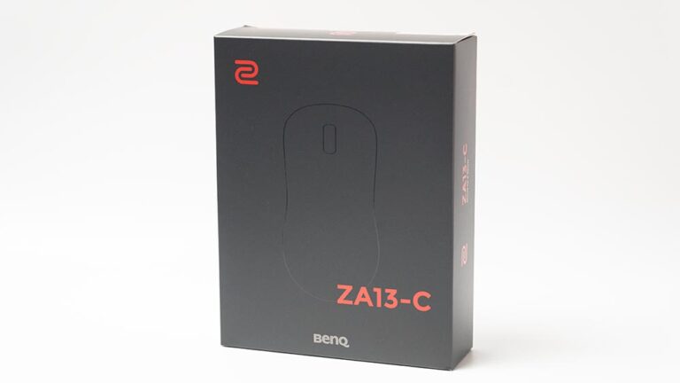 BenQ ZOWIE ZA13-C レビュー。抜群の安定感と高いエイム精度を両立するシェイプ | ゲームギーク