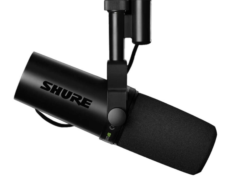 Shure SM7dB レビュー。プリアンプ内蔵された最強マイク | ゲームギーク
